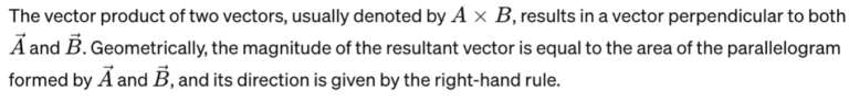 Understanding Vector Product: Definition, Formula, Characteristics ...